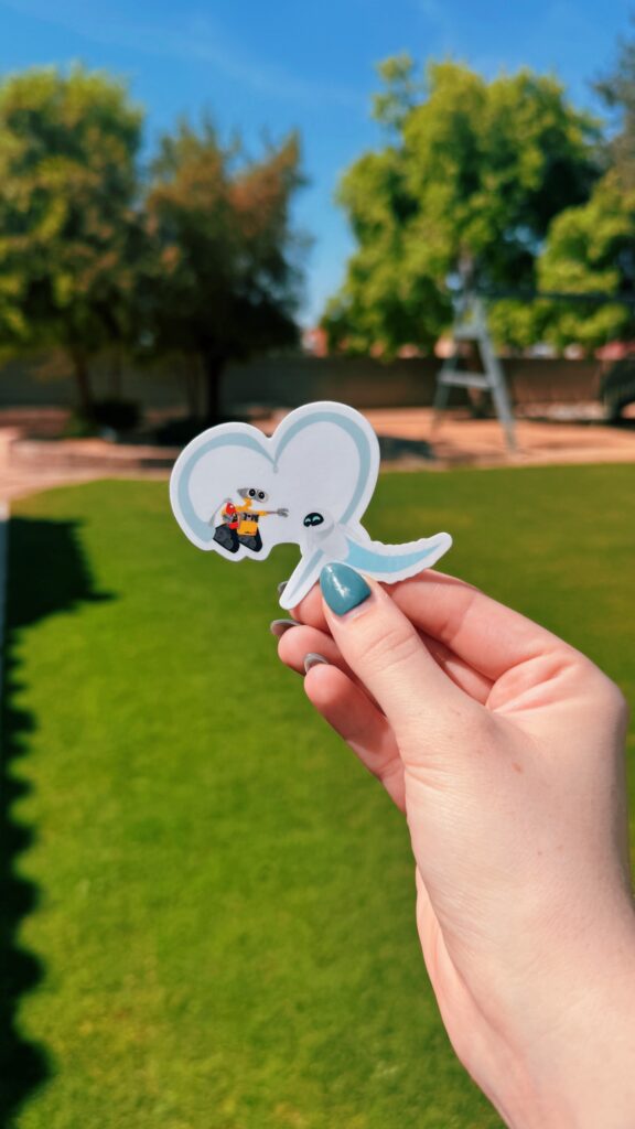 WALL-E & Eve Sticker - Customs By Kendyl